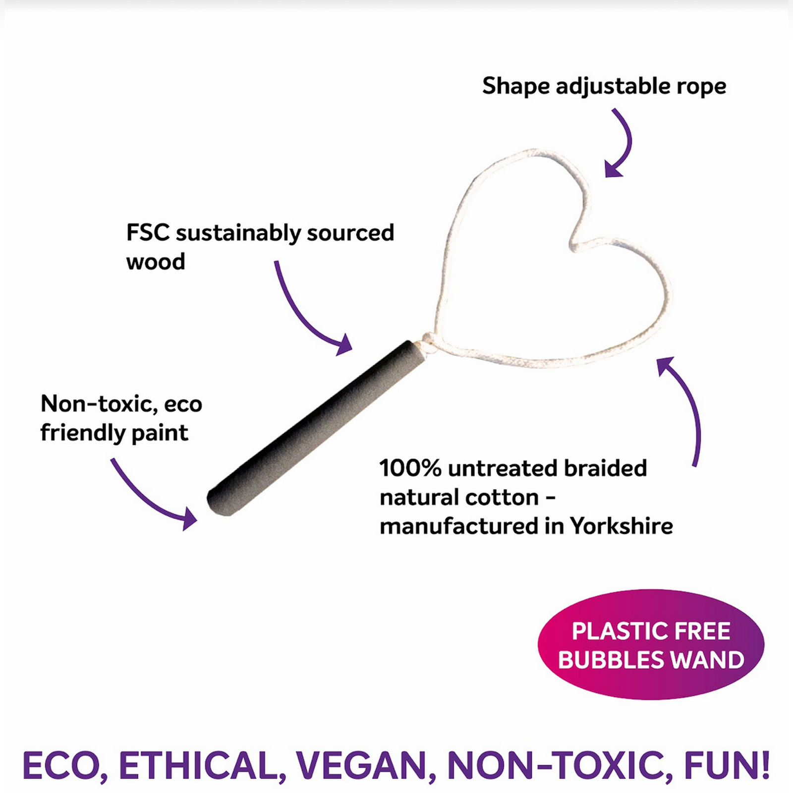 Dr Zigs Hand Wand | Small Bubble Wand